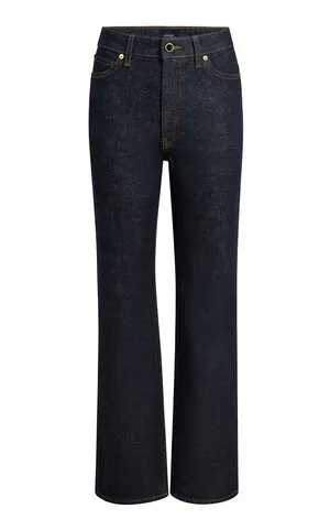 Khaite Danielle High-rise Jeans - Blue