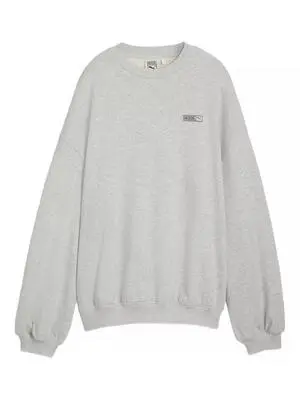 PUMA Rosé Logo Embroidered Sweatshirt