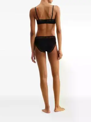 ERES Madeleine Graph Wireless Triangle Bra - Black