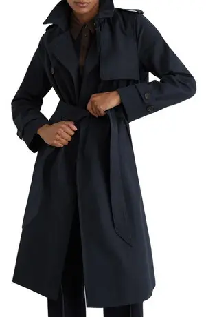 Women's Navy Trench Coats 