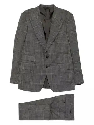 TOM FORD Checked Single-breasted Suit