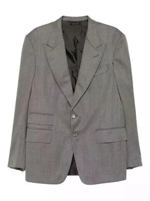 TOM FORD Wool Blazer - Grey