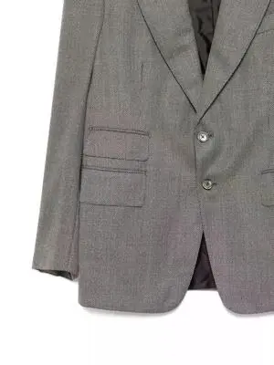 TOM FORD Wool Blazer - Grey