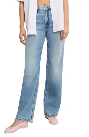 Good American Good True Straight Leg Jeans