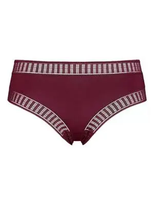 ERES Gabby Graphic-lace Tanga - Purple