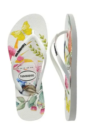 Havaianas Slim Flora Flip Flop