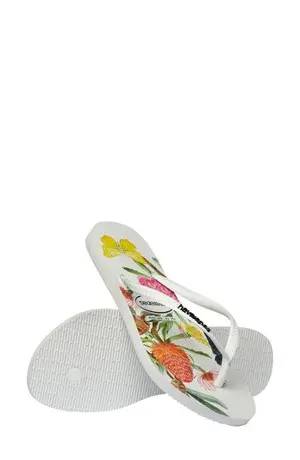 Havaianas Slim Flora Flip Flop