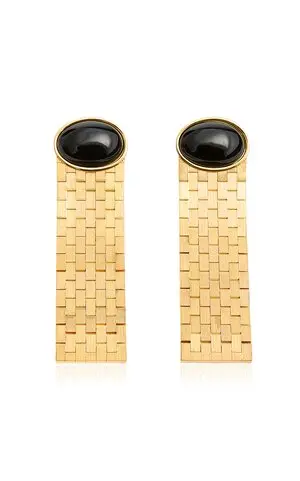 Khaite Chronos 18k Gold-plated Earrings