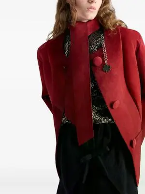 Prada Charm-embellishment Sweater - Brown