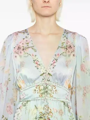 Camilla Tiled In Time Mini Dress