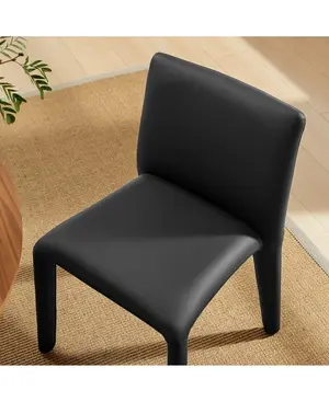 MODWAY Rhodes Upholstered Dining Chair - Black