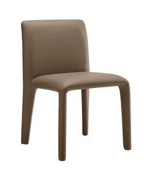 MODWAY Rhodes Upholstered Dining Chair - Mushroom Brown