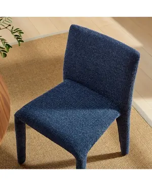 MODWAY Rhodes Upholstered Dining Chair - Navy