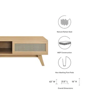 MODWAY Soma Coffee Table - Oak