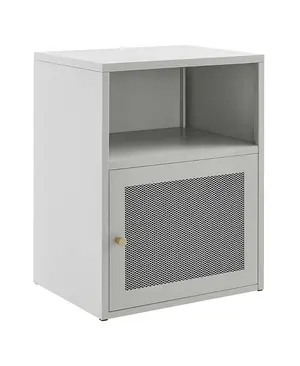 MODWAY Covelo Wall Mount Nightstand - Light Gray