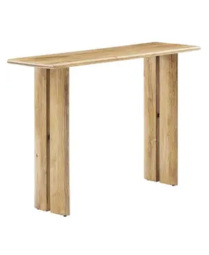 MODWAY Amistad Wood Console Table - Oak