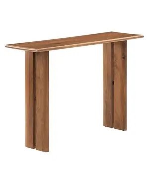 MODWAY Amistad Wood Console Table - Walnut