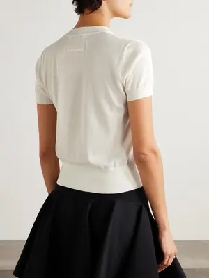 Givenchy Cashmere T-shirt - Neutrals