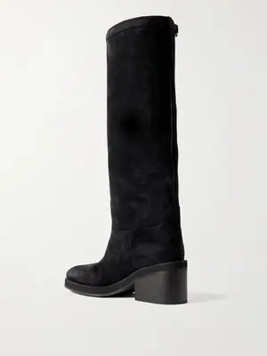 JIMMY CHOO Yasmin 70 Suede Knee Boots