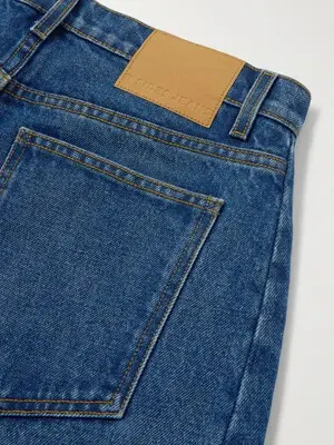 B Sides Relaxed Lasso Frayed Mid-rise Barrel-leg Jeans