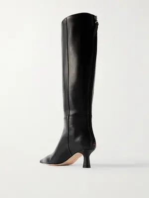 AeydĒ Rhea Leather Knee Boots