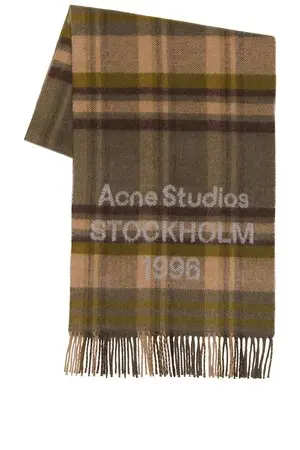 Acne Studios Scarf Green
