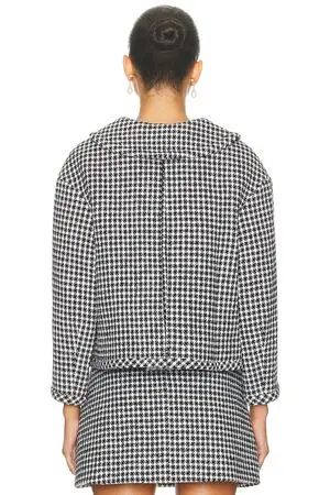 Marc Jacobs Gingham Tweed Jacket