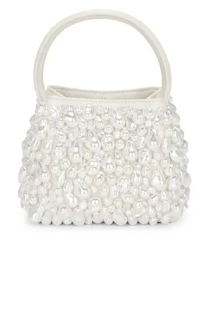 Cult Gaia Solene Top Handle Bag - Pearl