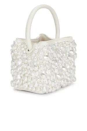 Cult Gaia Solene Top Handle Bag - Pearl