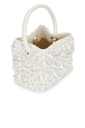 Cult Gaia Solene Top Handle Bag - Pearl