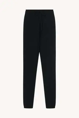 THE ROW Lippet Cashmere Pants - Black