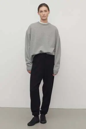 THE ROW Lippet Cashmere Pants - Black