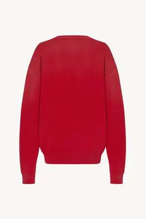 THE ROW Leora Cashmere Sweatshirt