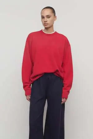 THE ROW Leora Cashmere Sweatshirt