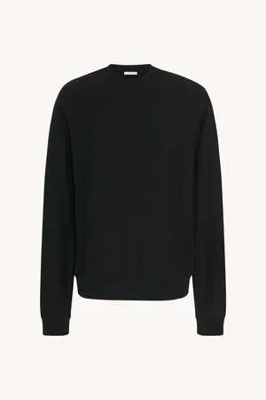 THE ROW Sinta Cotton And Cashmere Sweatshirt - Black