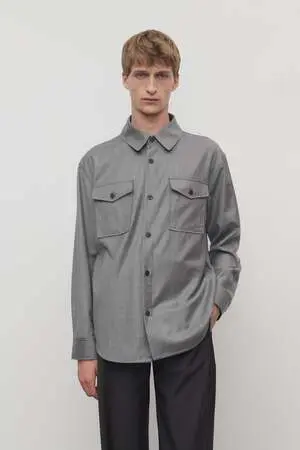 THE ROW Dashiell Shirt - Grey