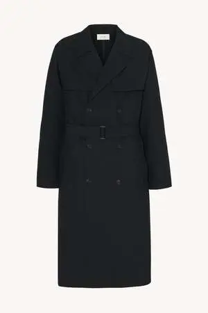 THE ROW Finnian Coat In Virgin Wool