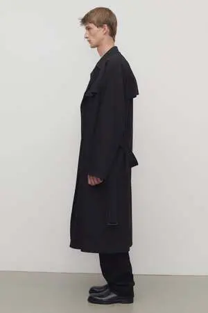 THE ROW Finnian Coat In Virgin Wool