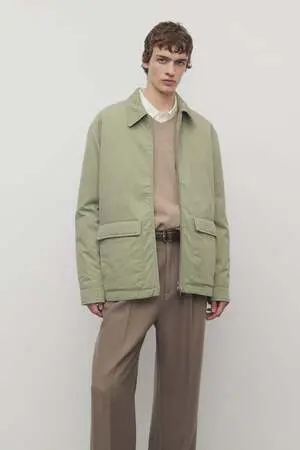 THE ROW Justo Jacket - Fossil