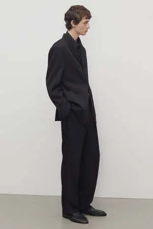 THE ROW Zev Pant In Virgin Wool