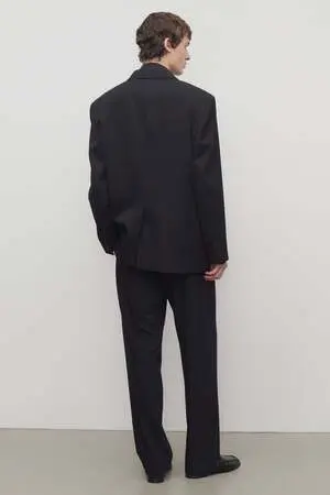 THE ROW Zev Pant In Virgin Wool