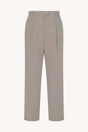 THE ROW Neriah Pant In Cotton And Silk