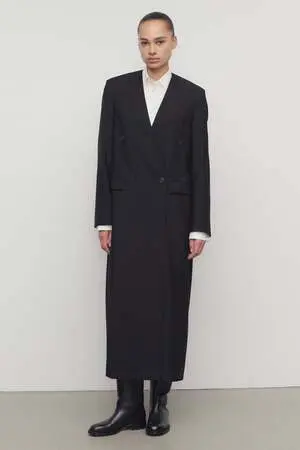 THE ROW Arista Coat In Virgin Wool