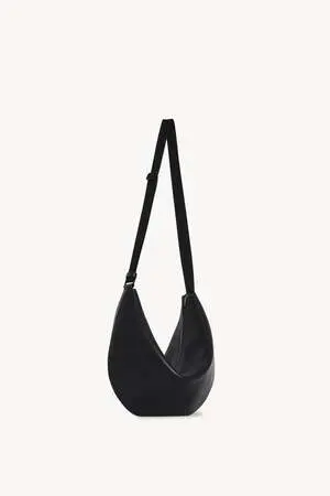 THE ROW Crescent Crossbody Bag - Black