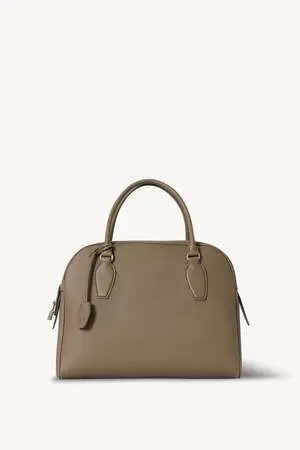 THE ROW India 12.00 Leather Bag - Smoked Taupe