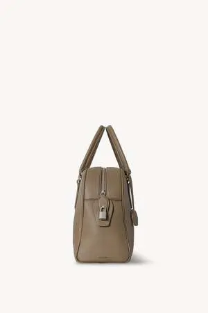 THE ROW India 12.00 Leather Bag - Smoked Taupe