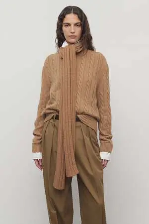 THE ROW Amos Scarf - Fawn