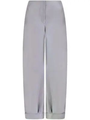 Giorgio Armani Wide-leg Trousers - Grey