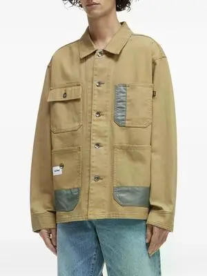 Alpha Industries Patch-pocket Cotton Jacket - Neutrals