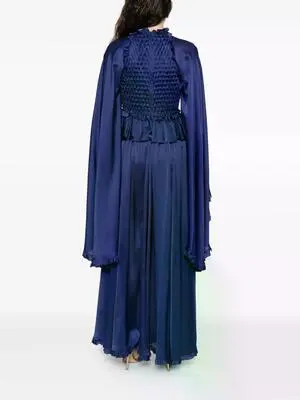 Zimmermann Hypnotic Smocked Flutter Dress